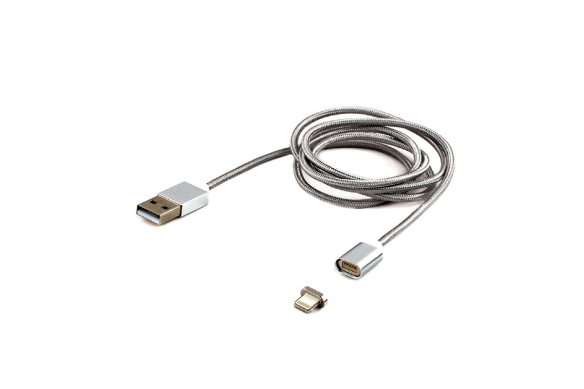 Кабель Cablexpert USB Lightning магнитный CC-USB2-AMLMM-1M