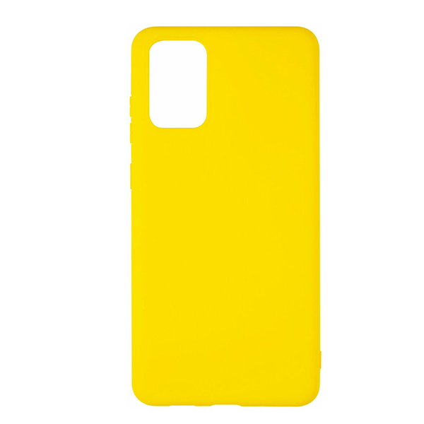 Чехол для Samsung S20 Silicone Cover Желтый