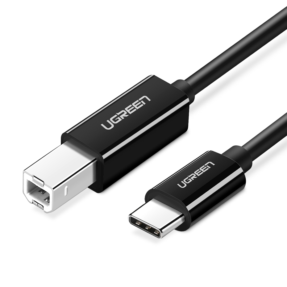 Кабель uGreen USB Type-C - USB-B M-M 2 м US241 50446