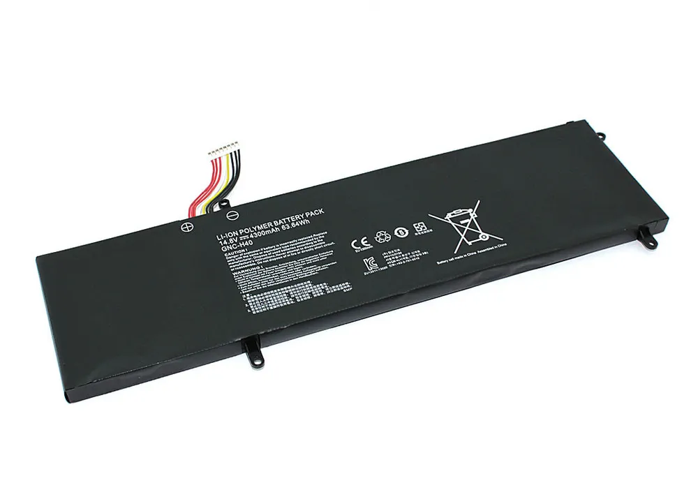 Аккумуляторная батарея для ноутбука Gigabyte P34V2 GNC-H40 14.8V 4300mAh/63.64Wh