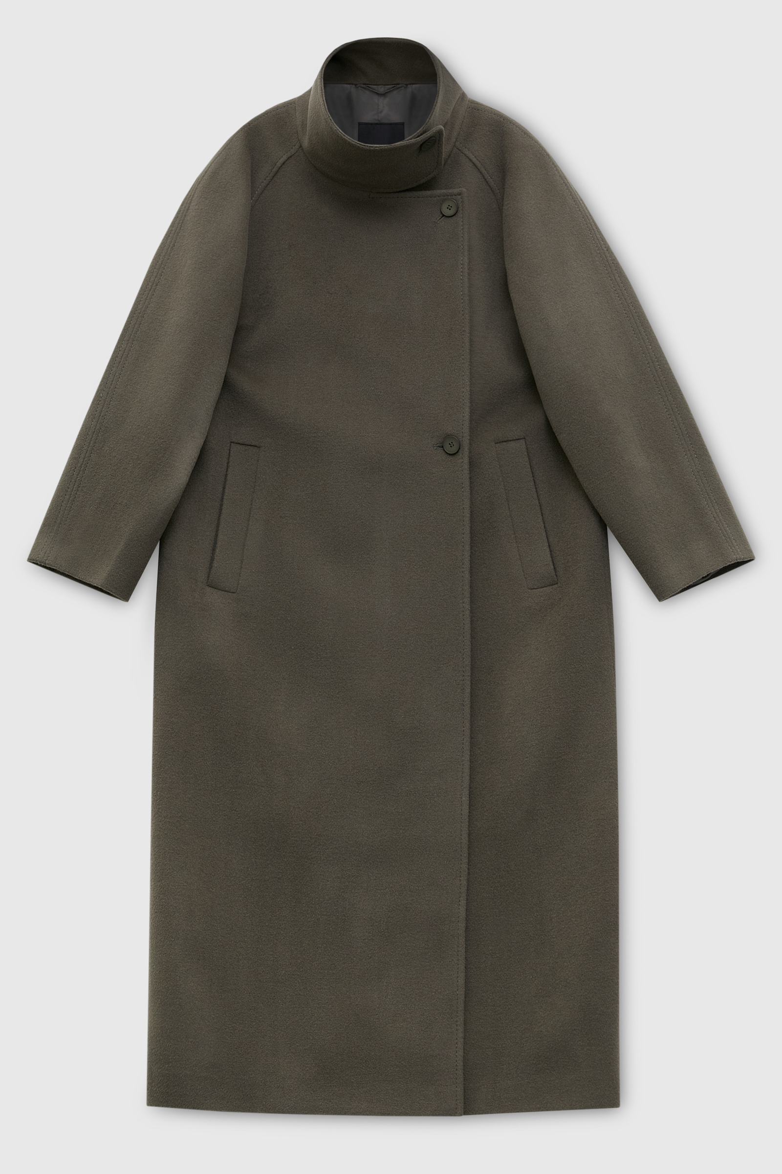 Пальто женское Finn Flare FAD11054 коричневое S