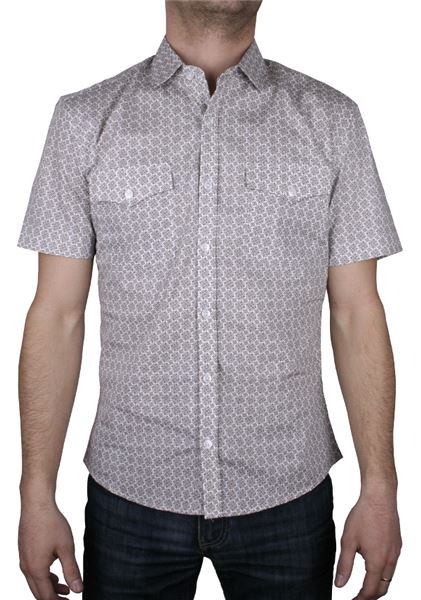 Рубашка мужская Maestro Viman 1-15K коричневая 39/170-178