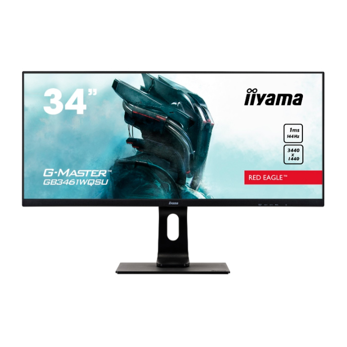 34" Монитор iiyama G-Master GB3466WQSU-B1 Black 144Hz 3440x1440 VA