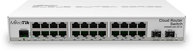 Коммутатор MIKROTIK CRS326-24G-2S+IN White