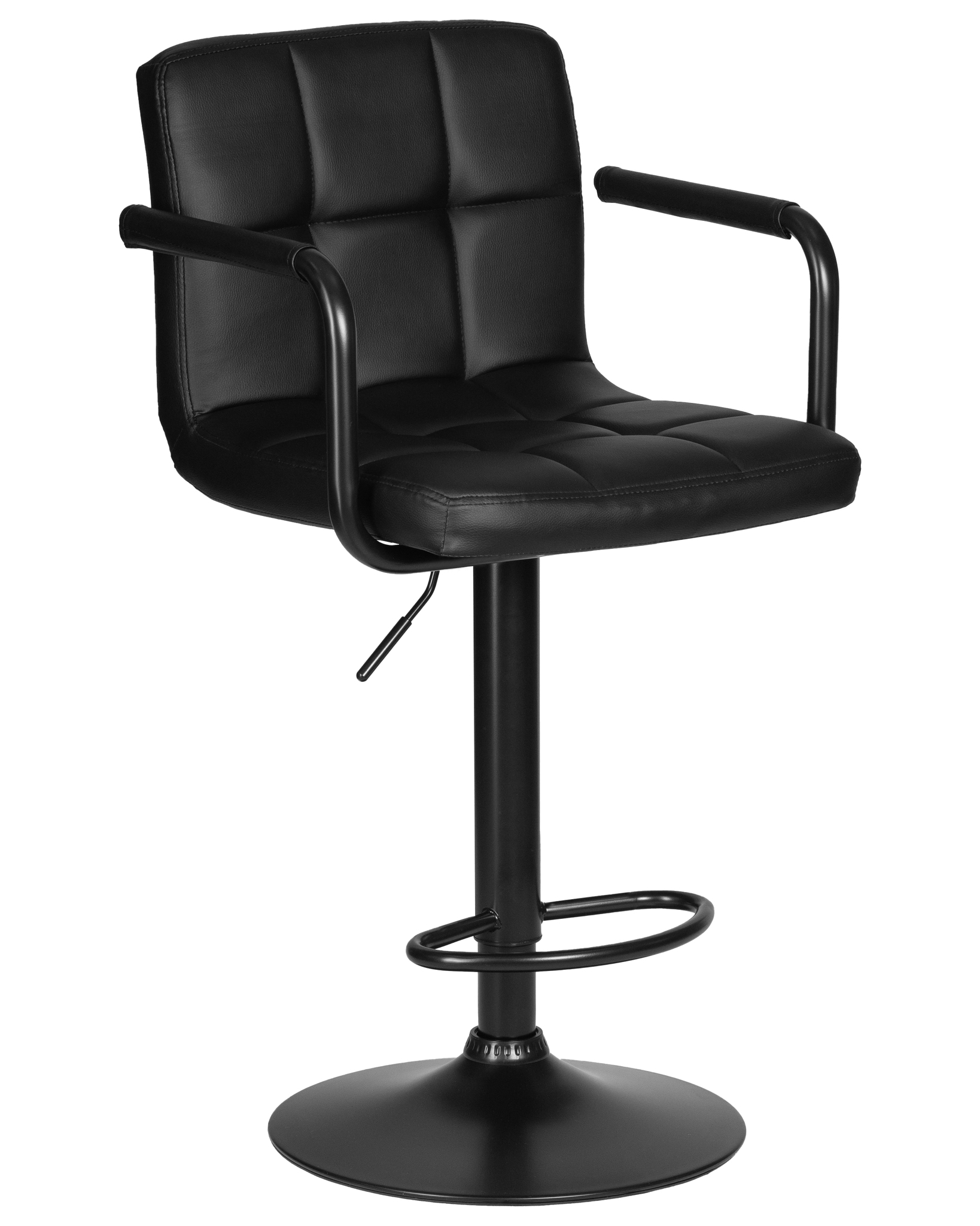 Барный стул Империя стульев KRUGER-D ARM BLACK черный
