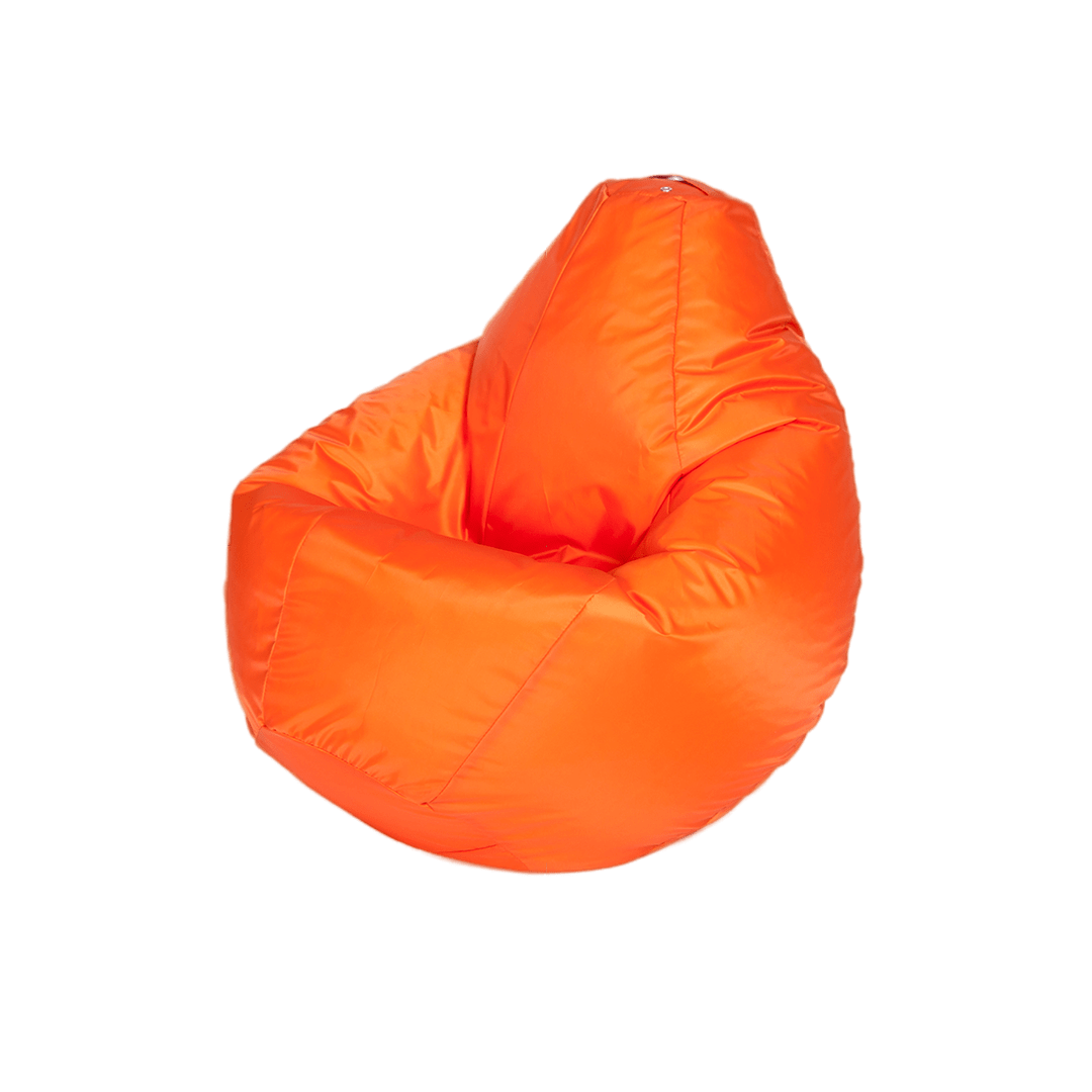 Кресло мешок WowPuff ГРУША оксфорд большое 135 см, оранжевый