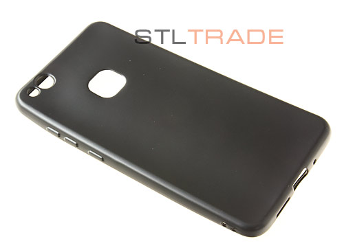 Силиконовый чехол TPU Case Металлик для Huawei Nova Lite 2017 черный