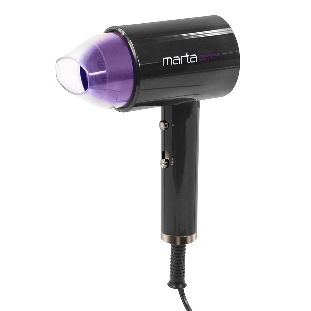 Фен Marta MT-1263 1800 Вт фиолетовый, черный