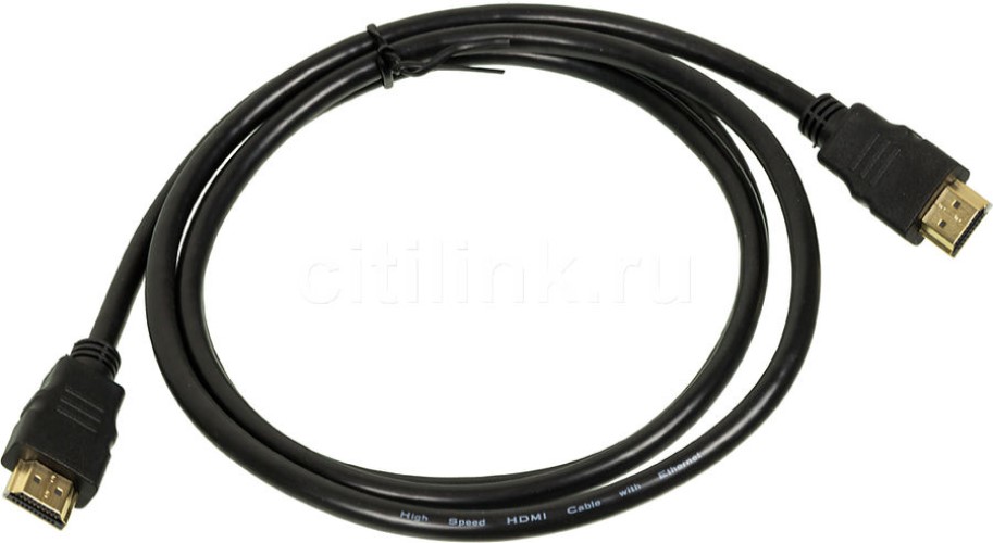 Кабель NN High Speed ver.1.4 Flat HDMI - HDMI 2м Black