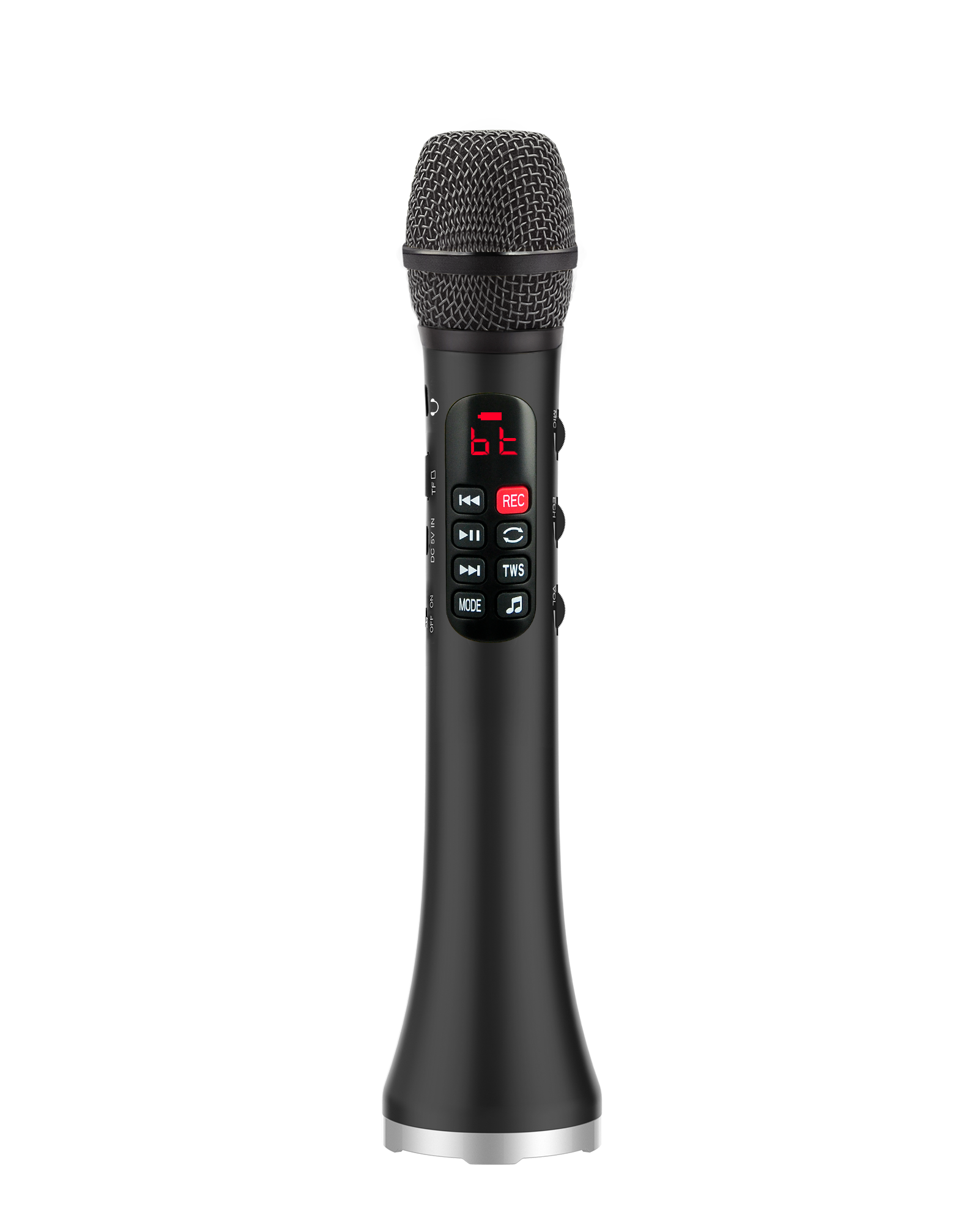 Профессиональный караоке-микрофон L-1038DSP 25w, черный