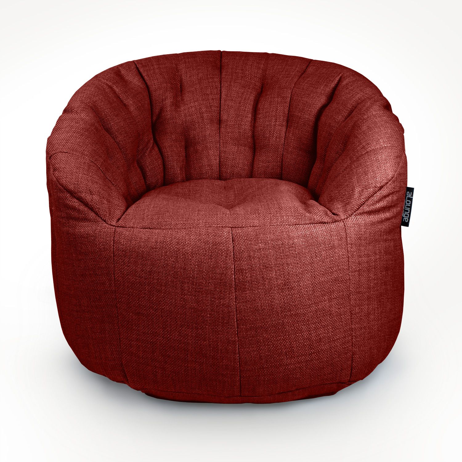 Кресло для отдыха aLounge - Butterfly Sofa - Wildberry Deluxe (рогожка, бордовый)