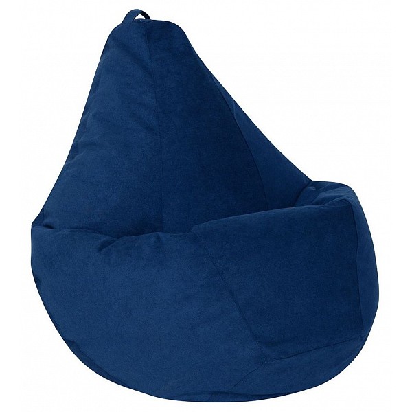 Кресло-мешок Синий Велюр XL