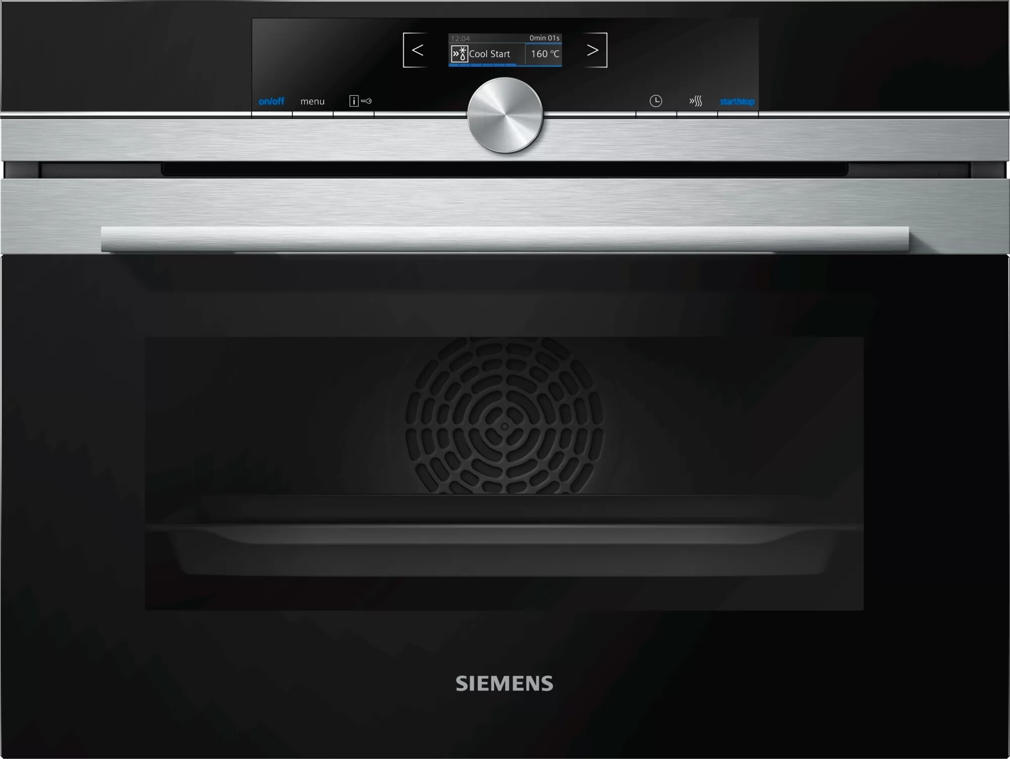 Встраиваемый электрический духовой шкаф Siemens CB634GBS3 черный