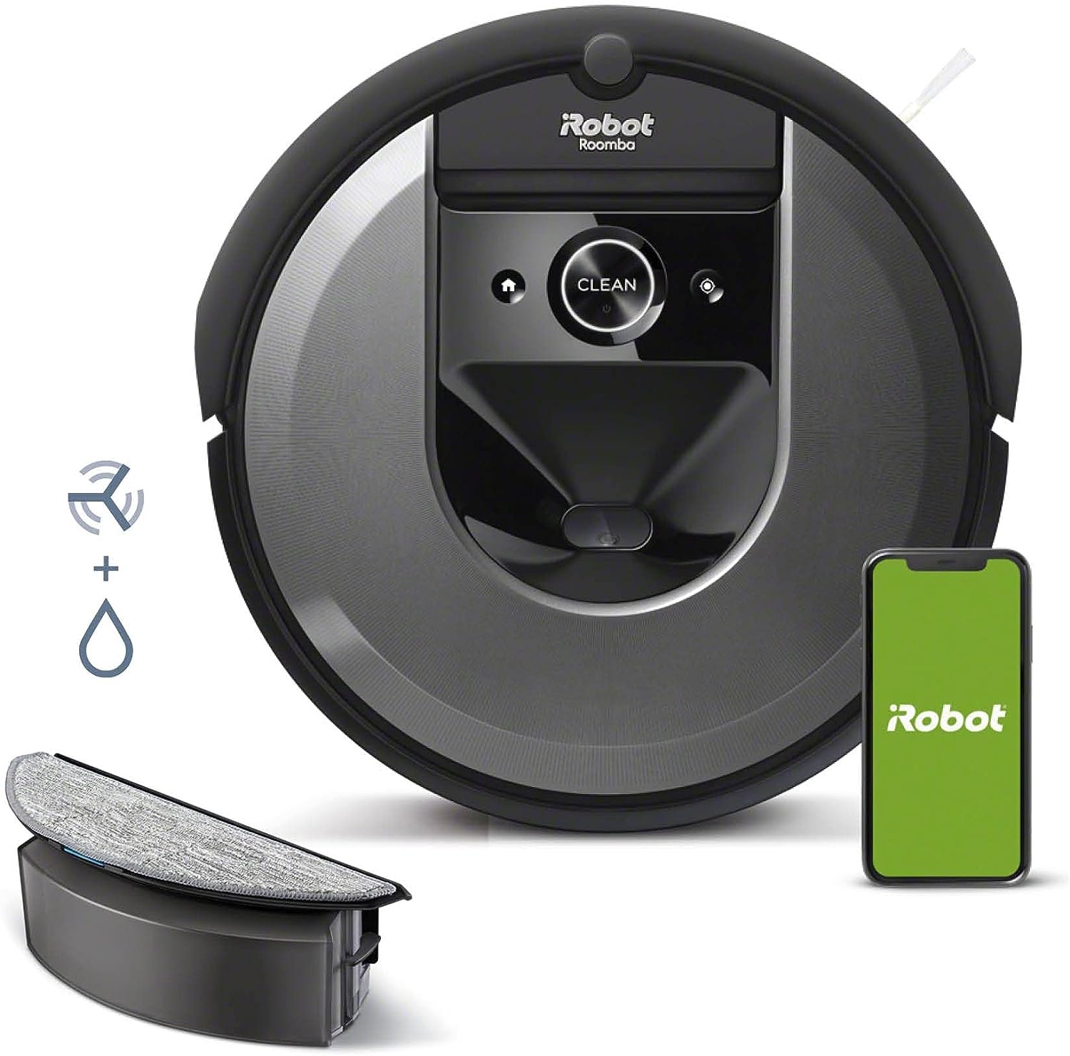 Робот-пылесос iRobot Roomba i8 серый