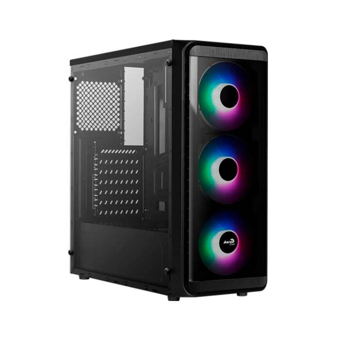 Корпус компьютерный AeroCool SI-5200 Frost (SI-5200-A-BK-v1) Black