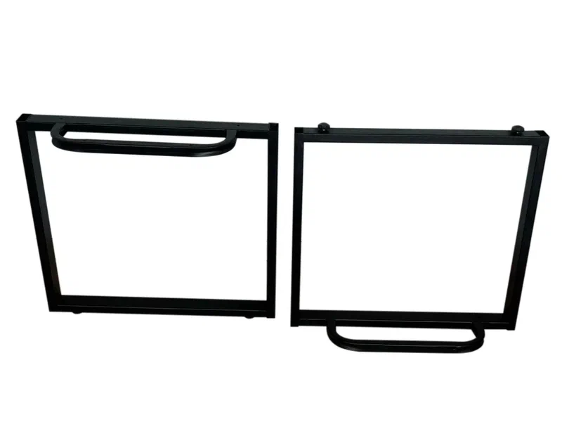 Подстолье (мебельная опора) Solarius, комплект 2 шт, цвет черный