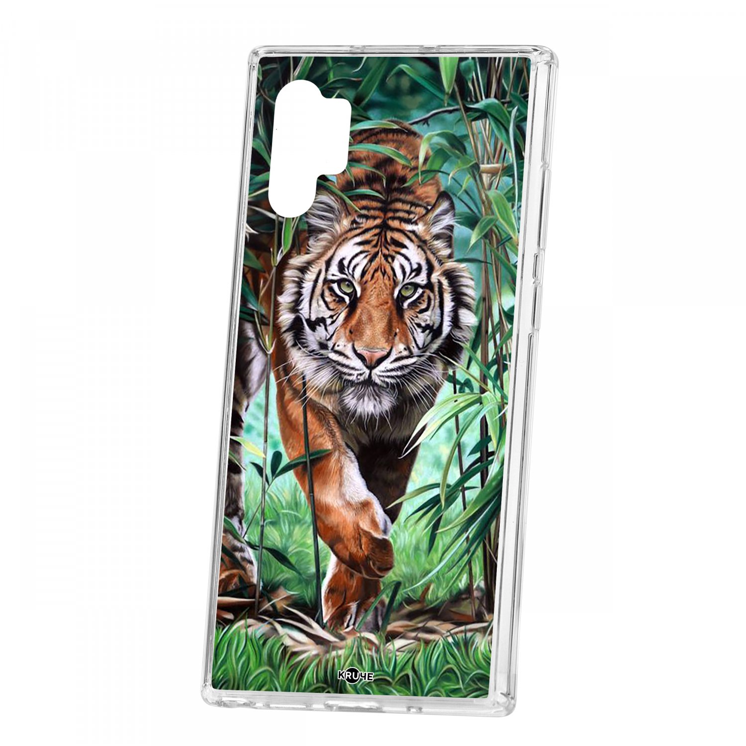 Чехол для Samsung Galaxy Note 10+ КRUЧЕ Print Крадущийся тигр
