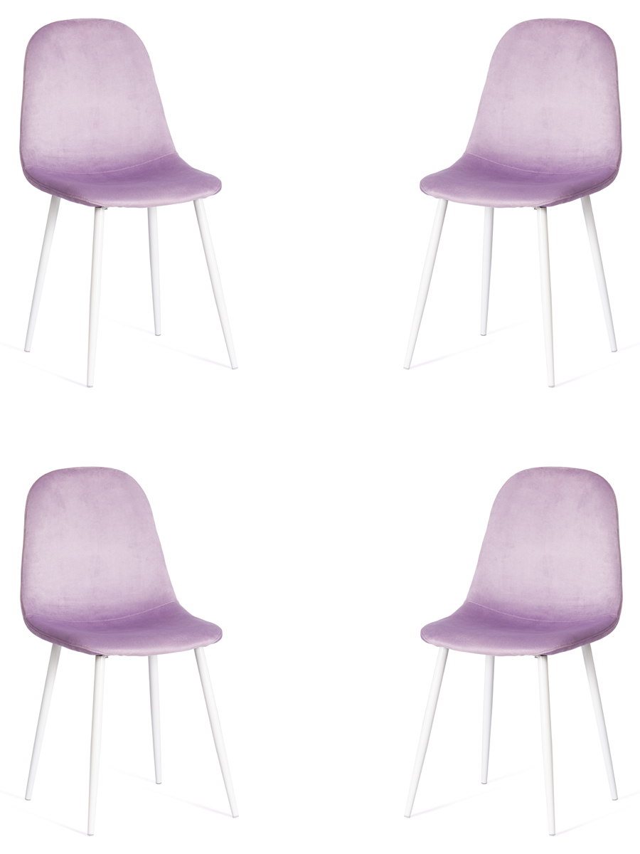 Комплект стульев для кухни TetChair BREEZE, 4 шт., светло лавандовый
