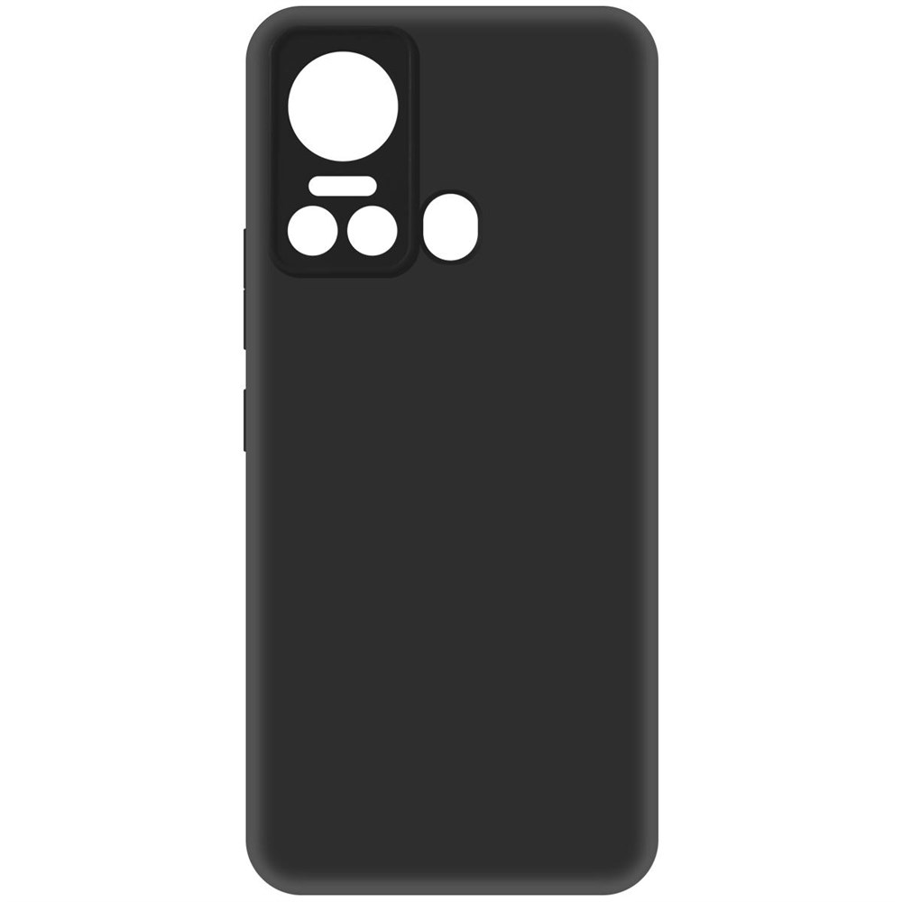 Чехол-накладка Krutoff Soft Case для Itel S18 черный