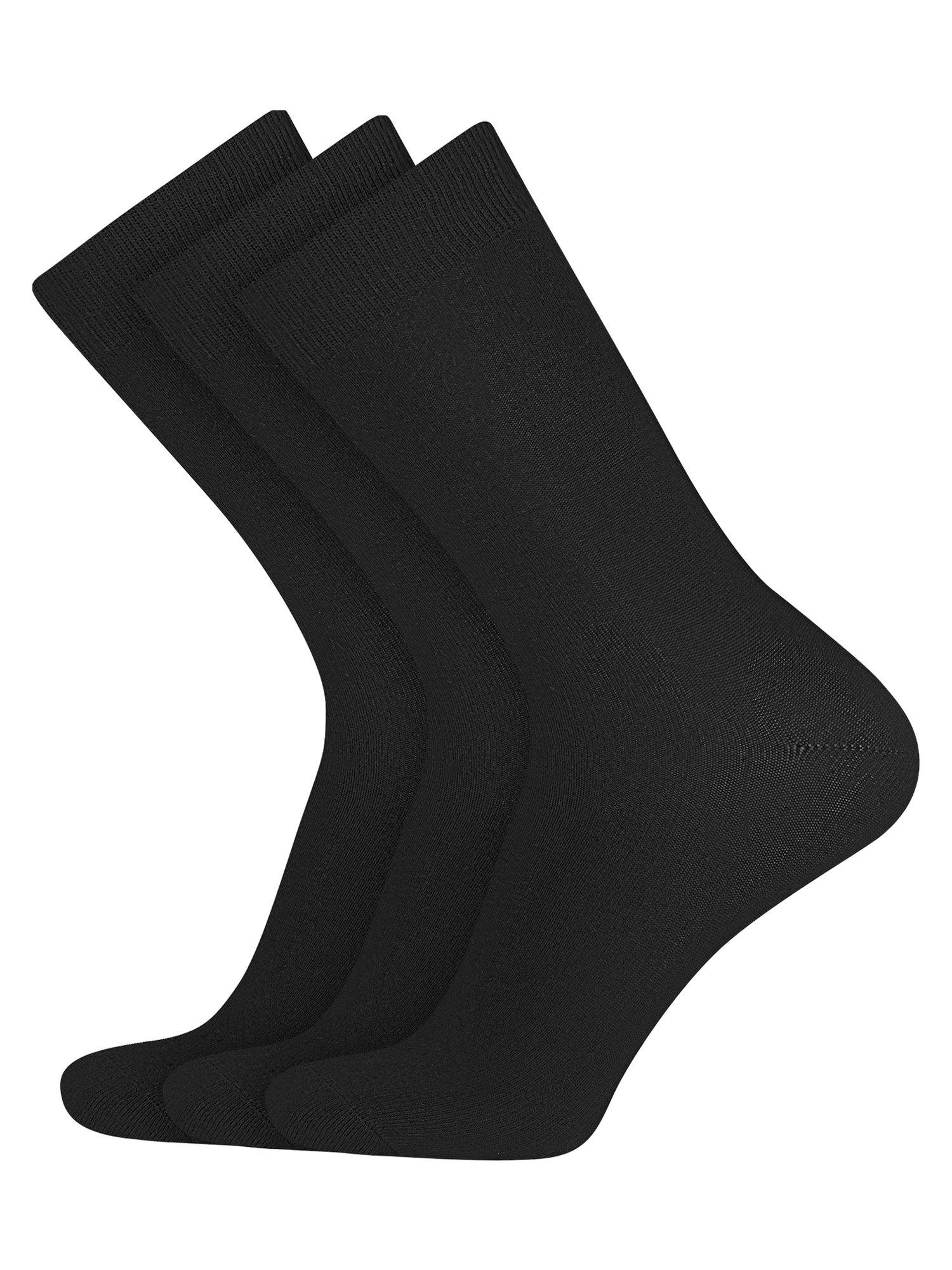 Комплект носков мужских oodji 7B233001T3 черных 44-47