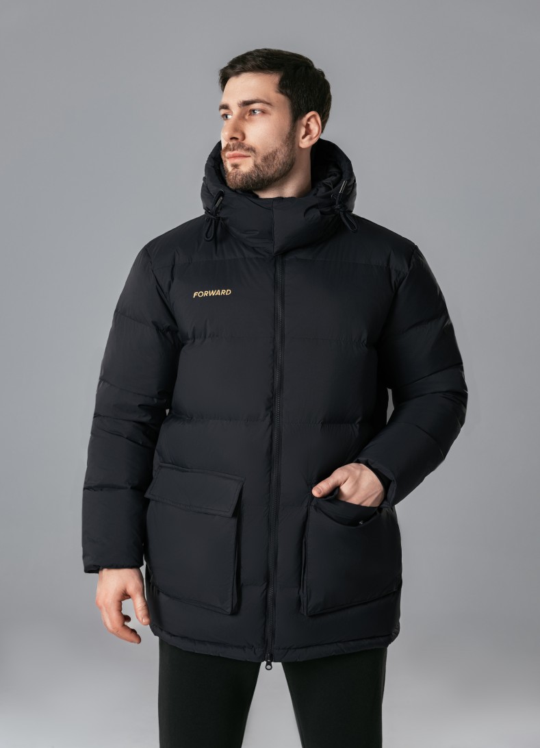 Куртка мужская Forward m08130p-232 черная 4XL