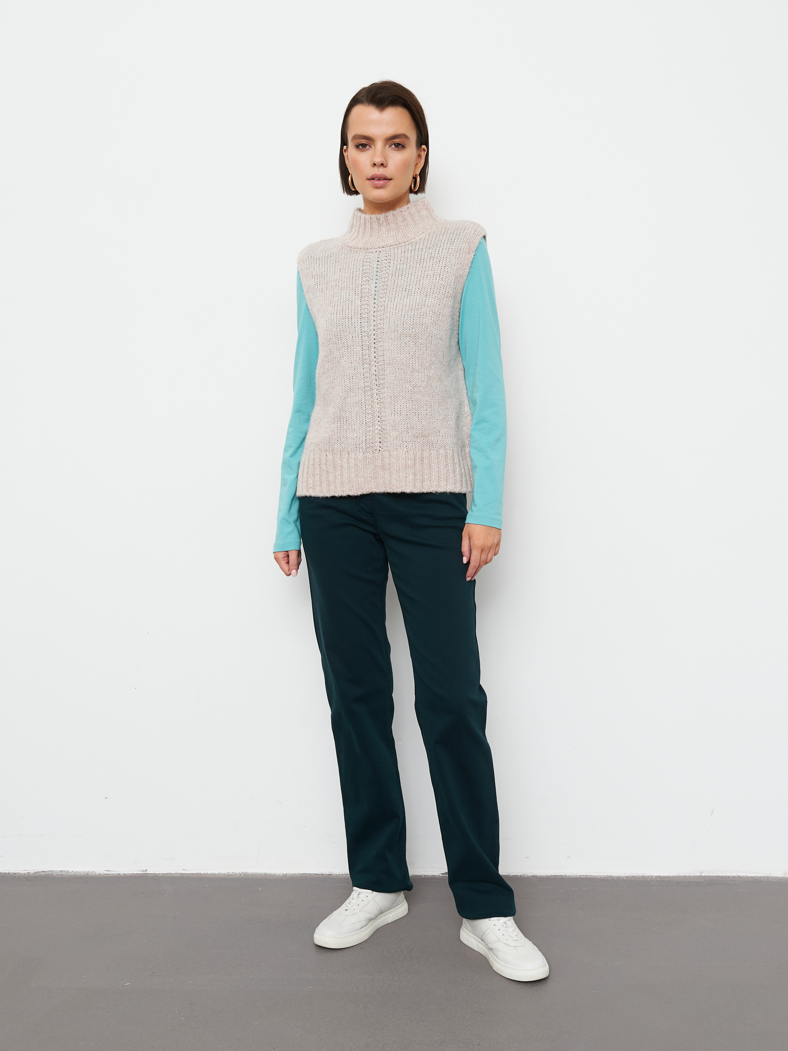 Жилет женский Gerry Weber 271038-35725-905440 бежевый 34