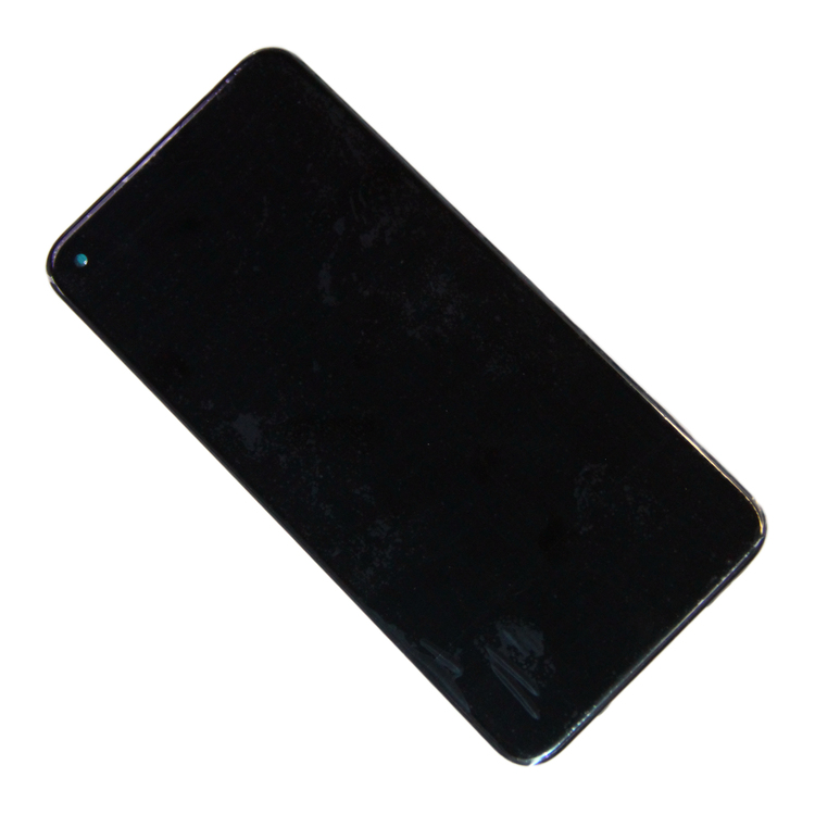 Дисплей для Samsung SM-M115F (Galaxy M11) модуль в сборе с тачскрином <черный> (OEM)