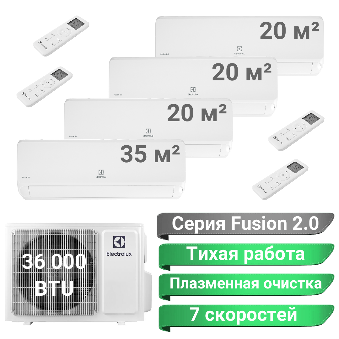 Сплит-система Electrolux EACO/I-28 FMI-4/N8_ERP + EACS/I-(07*3 + 12) HMB FMI/N8_ERP/in