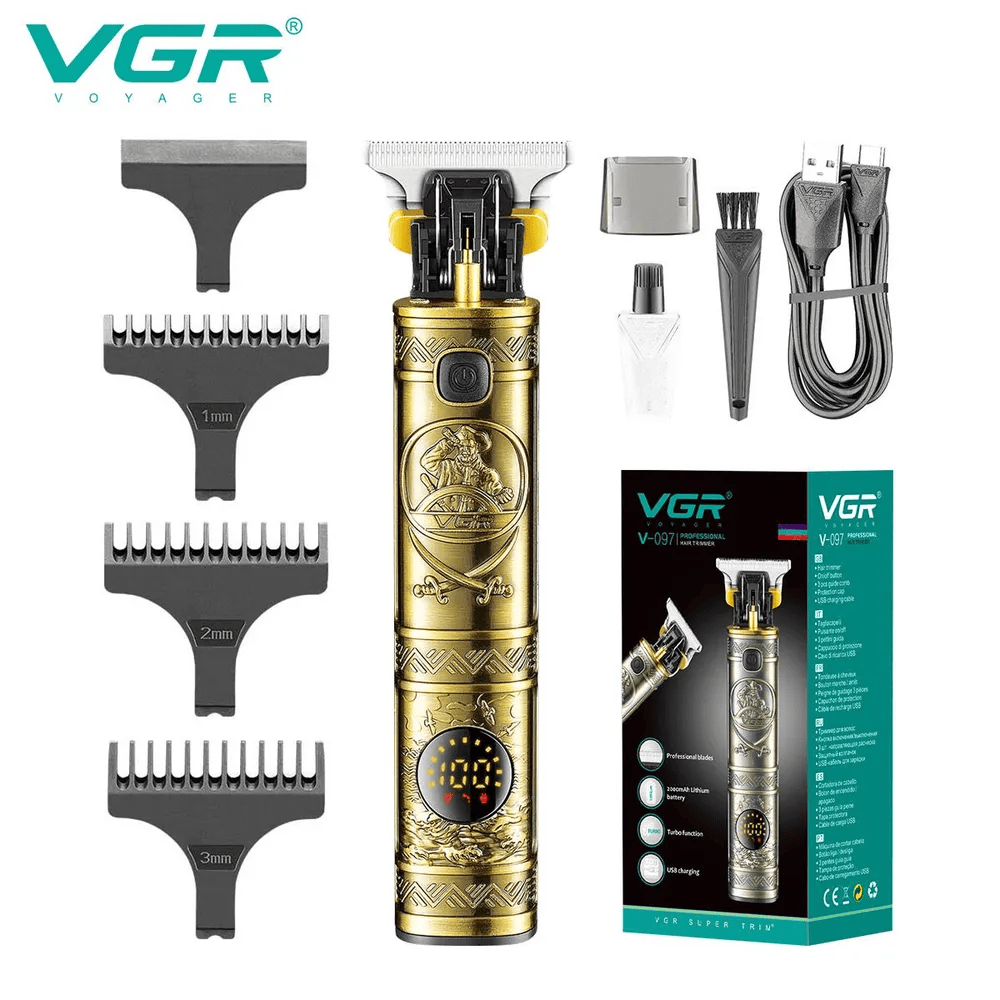 Триммер VGR V-097 золотистый