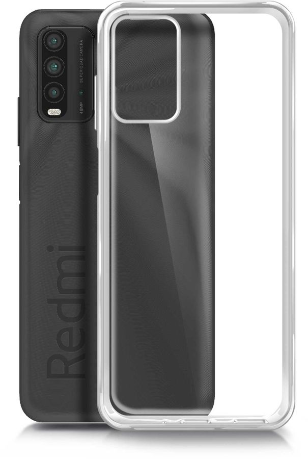 Чехол BORASCO Silicone Case для Xiaomi Redmi 9t, Clear [39913]