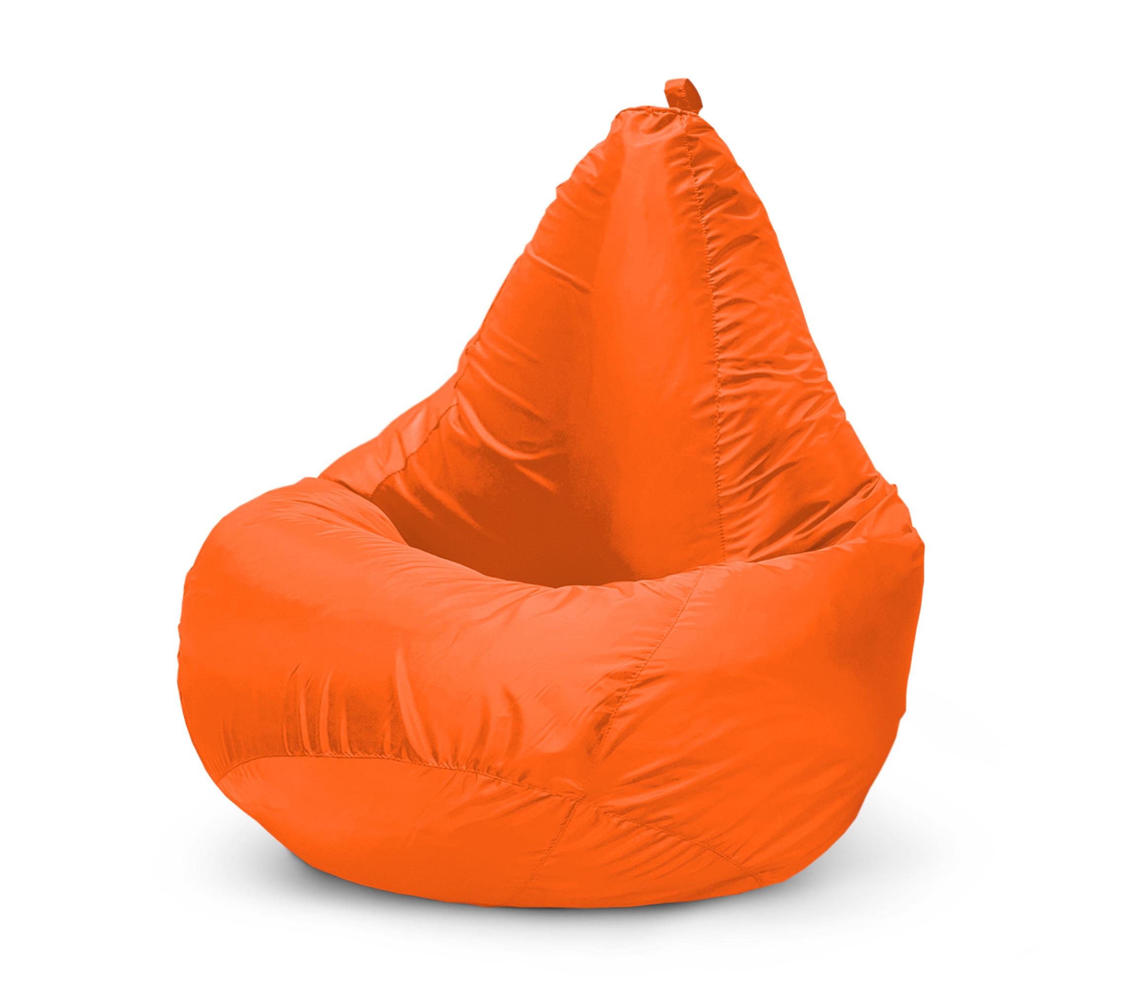 Кресло-мешок ONPUFF пуфик груша, размер XL, оранжевый оксфорд