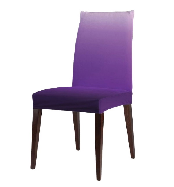 Декоративный чехол на стул со спинкой велюровый dvcc_8604 JoyArty