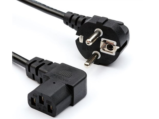 Кабель Atcom CEE 7/7 - IEC C5 вилка-розетка м Power Supply Cable 1.8m 0.75mm AT10119