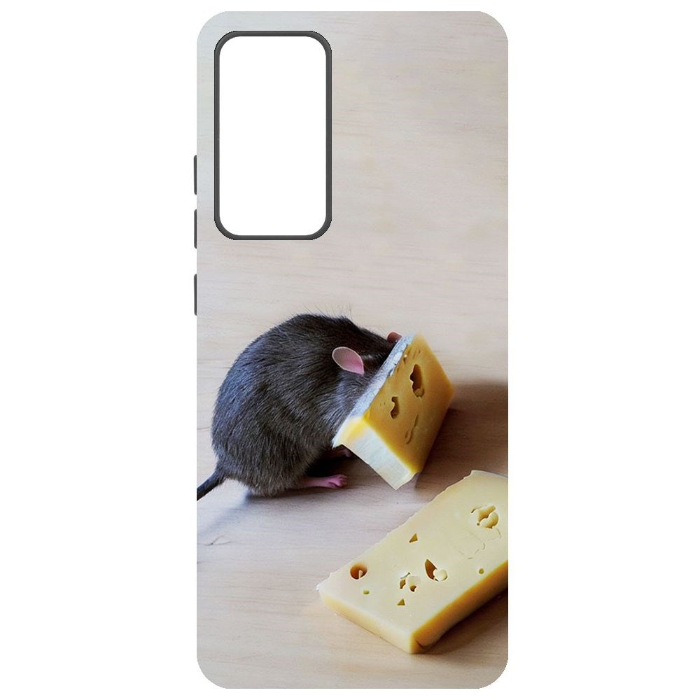 Чехол-накладка Софт Мышь и сыр для Xiaomi 12