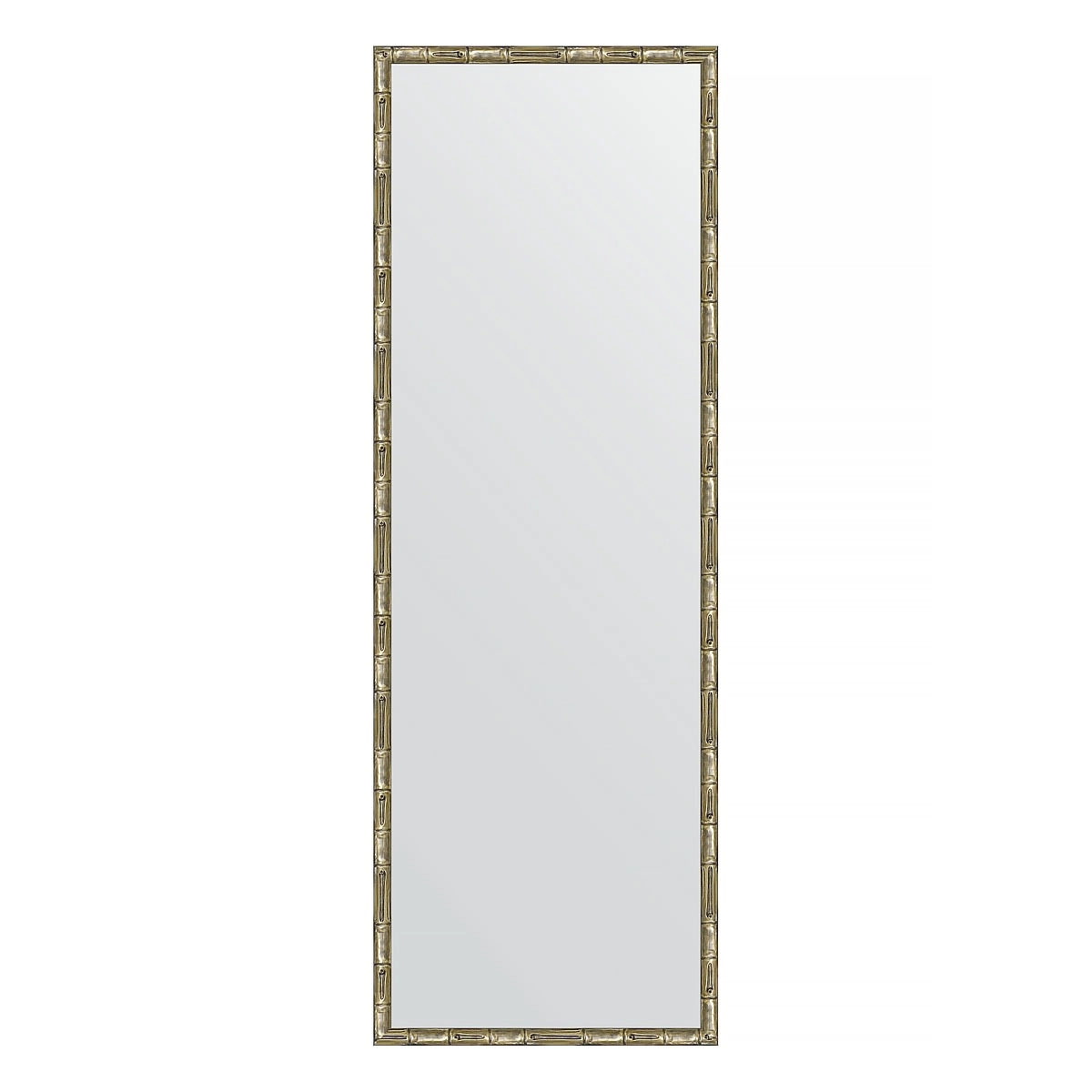 Зеркало интерьерное настенное Evoform Definite в раме серебряный бамбук 47 х 137 см