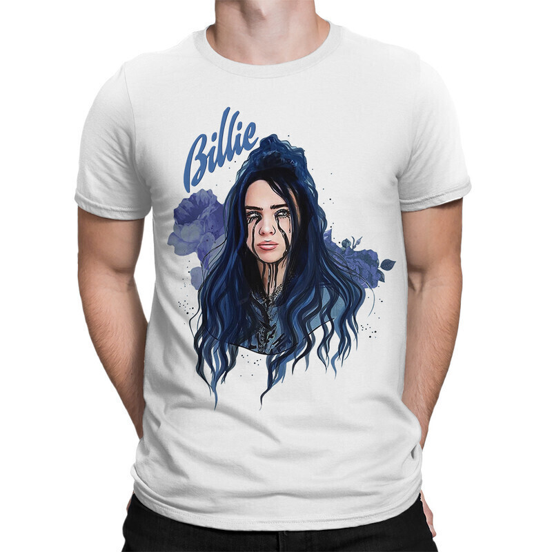 Футболка мужская Dream Shirts Билли Айлиш - Billie Eilish 1000561-2 белая M