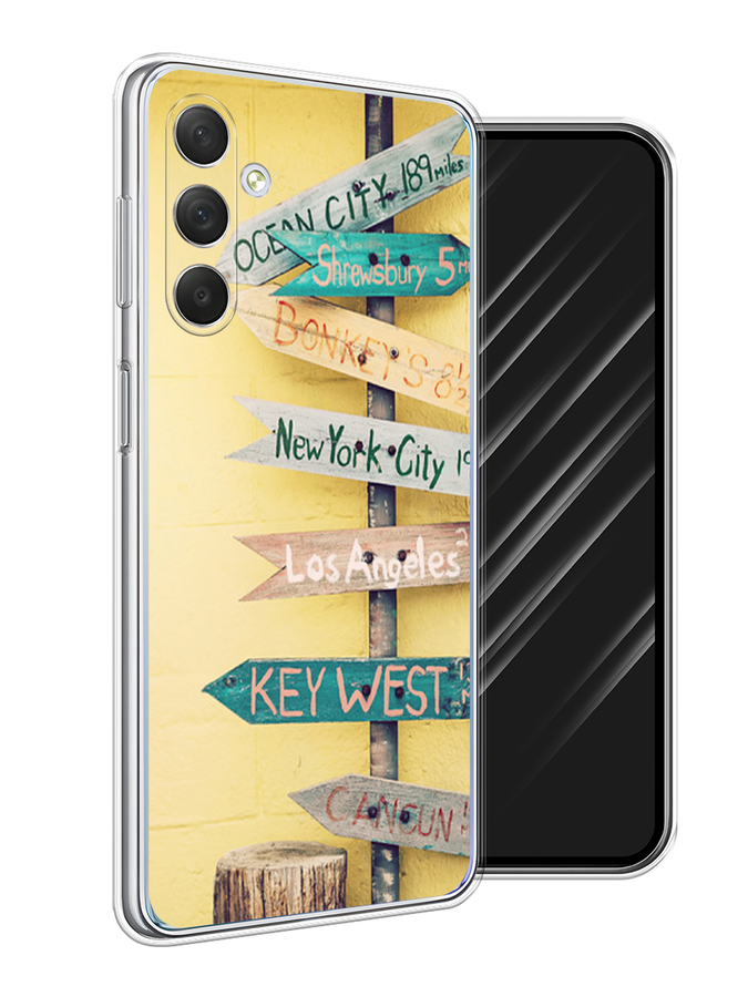Чехол Awog на Samsung Galaxy M54 "Нулевой километр"