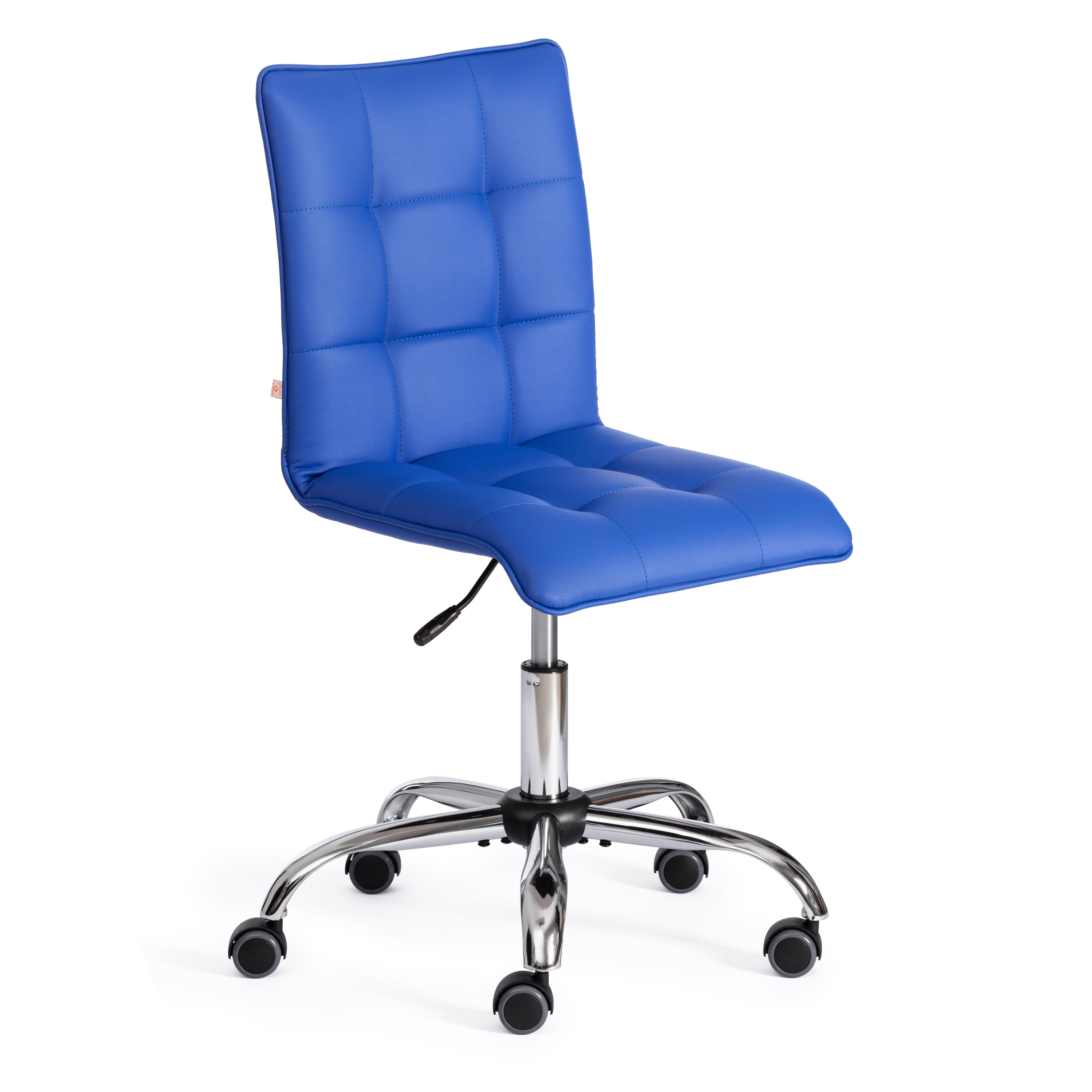 Кресло компьютерное офисное на колесиках для школьника подростковое Tetchair ZERO синий