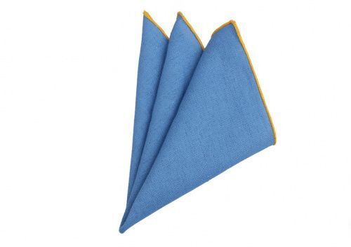 Нагрудный платок мужской 2beMan PG-COLORCOTON голубой