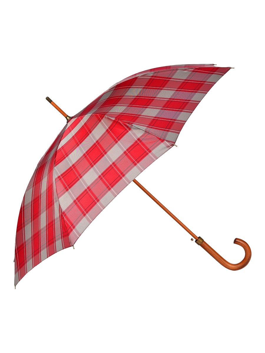 Зонт женский ZEST 51652 красно-серый
