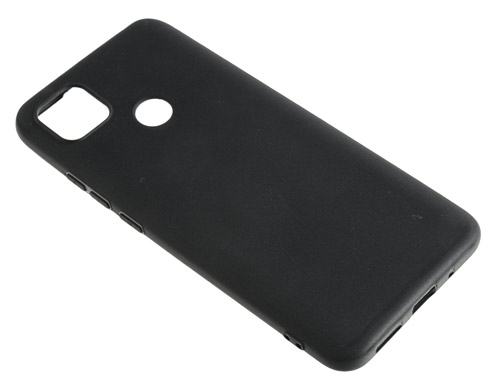 Силиконовый чехол TPU Case матовый для Xiaomi Redmi 10A черный