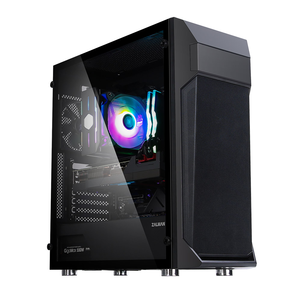 Корпус компьютерный Zalman Z1 PLUS Black