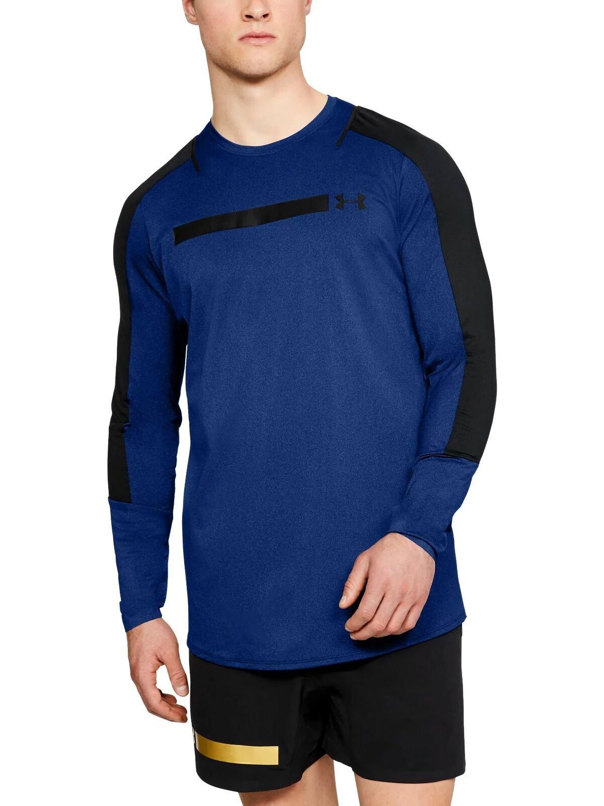 Лонгслив мужской Under Armour Perpetual Fitted LS Top синий LG