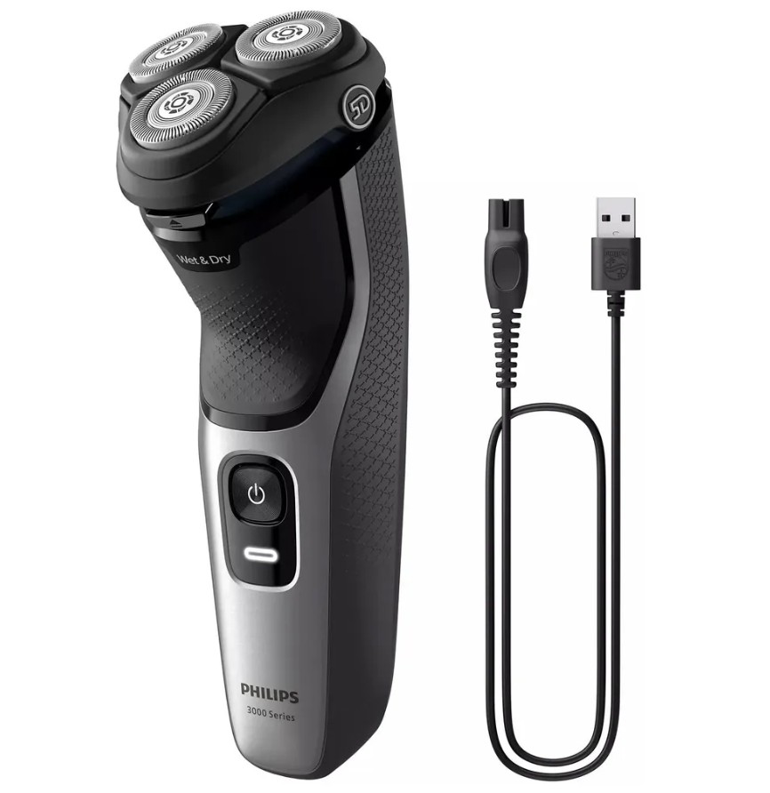 Электробритва Philips S3143/00 серебристый; черный