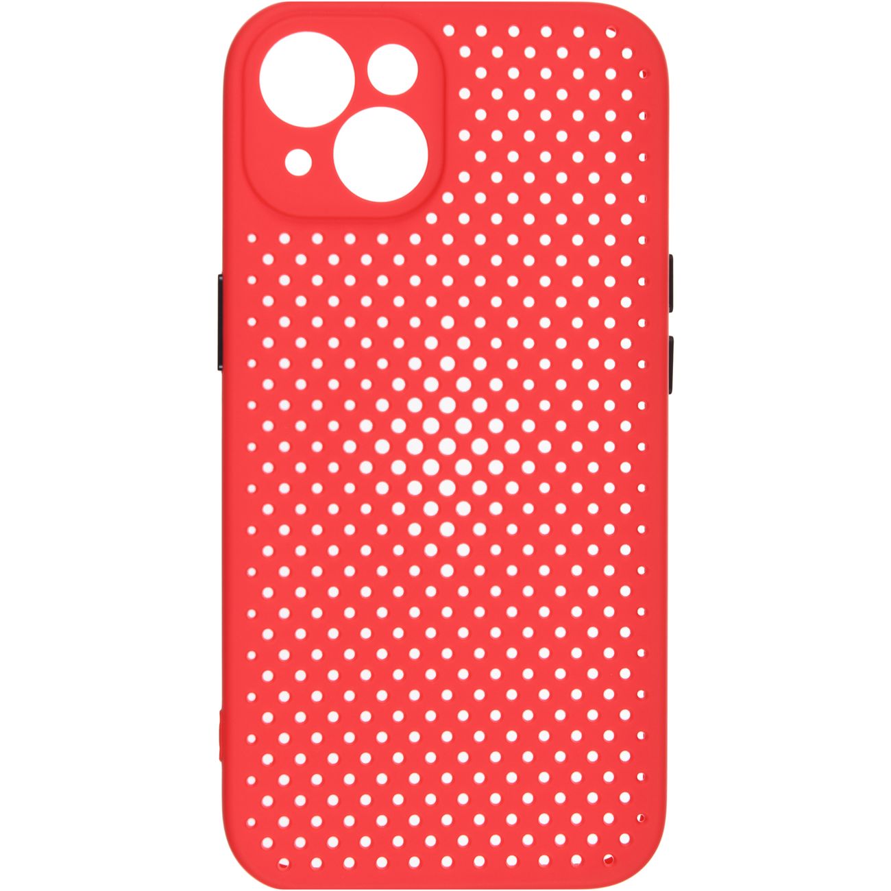 Чехол CARMEGA для iPhone 13 Dot red (CAR-SC-DTIPH13RD)