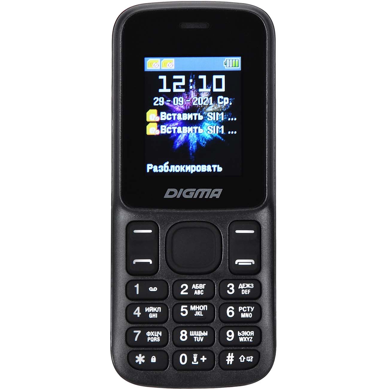 Мобильный телефон DIGMA Linx A172 32MB Black (1402107)