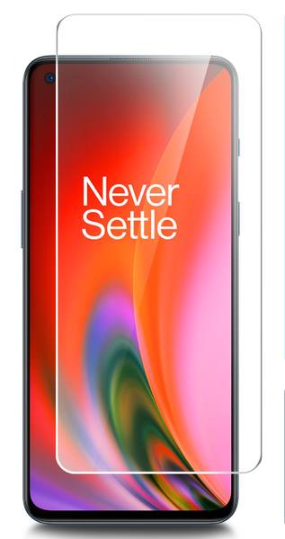 Гибридное защитное стекло Brozo на OnePlus Nord 2