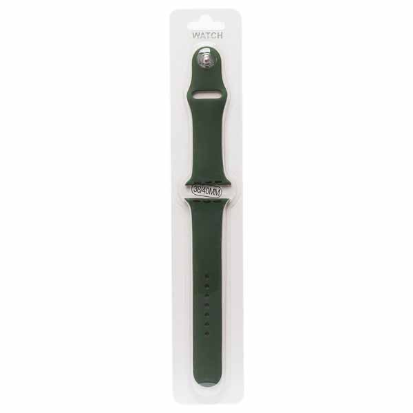 Ремешки для Watch 38/40/41 mm Sport Band силиконовый (размер L) <кипрский зеленый>