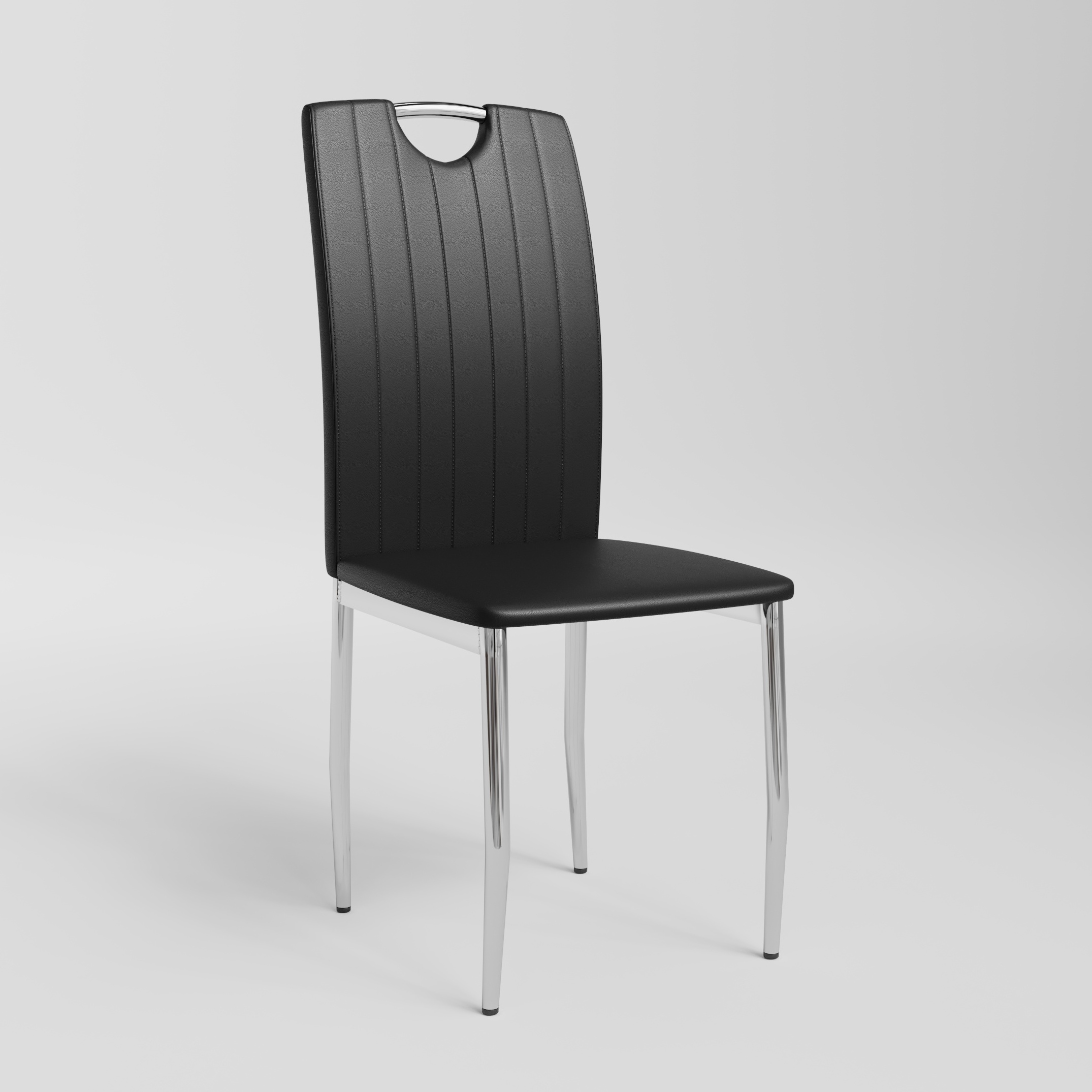 Мягкий стул для кухни Hesby Refuge Synchrony, черный