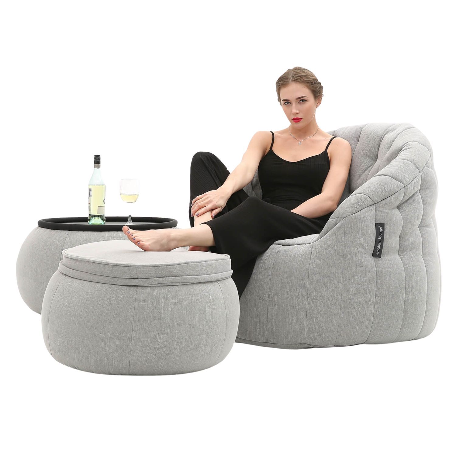 Комплект мягкой мебели Ambient Lounge - Contempo Package - Keystone Grey (серый)